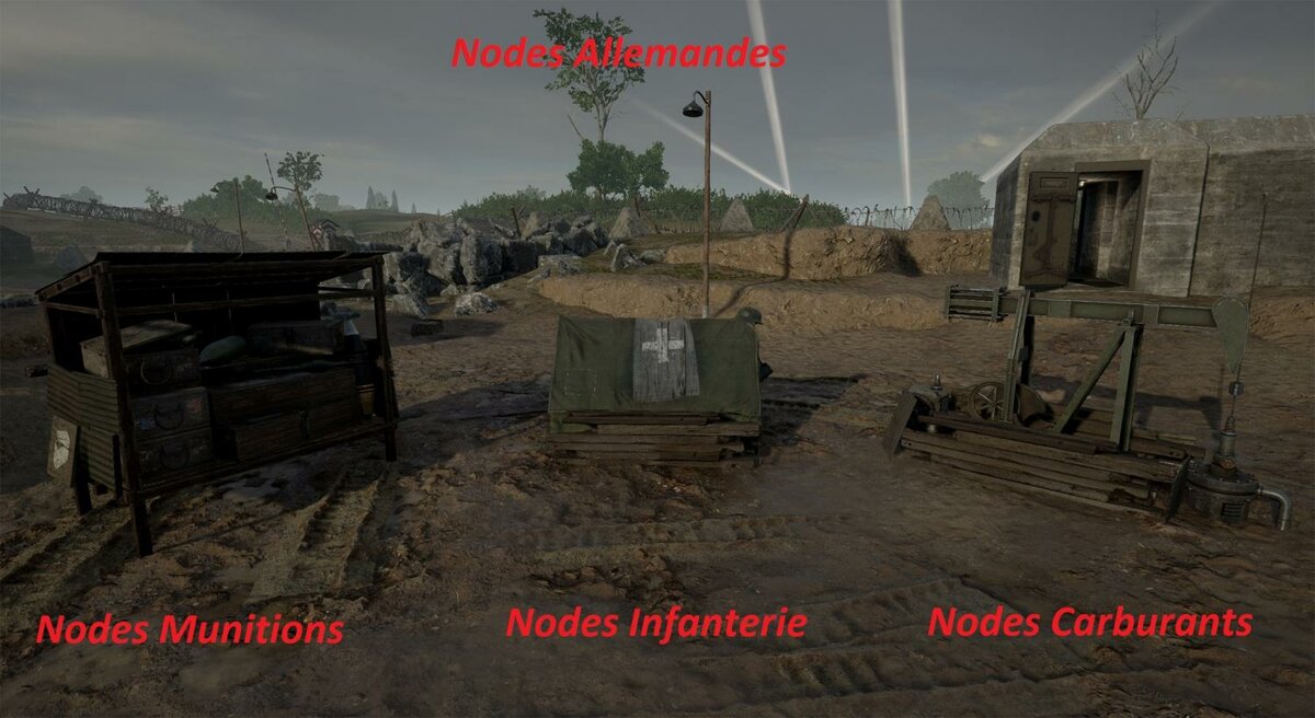 Hell Let Loose : Les nodes - Hell Let Loose - Fabnay